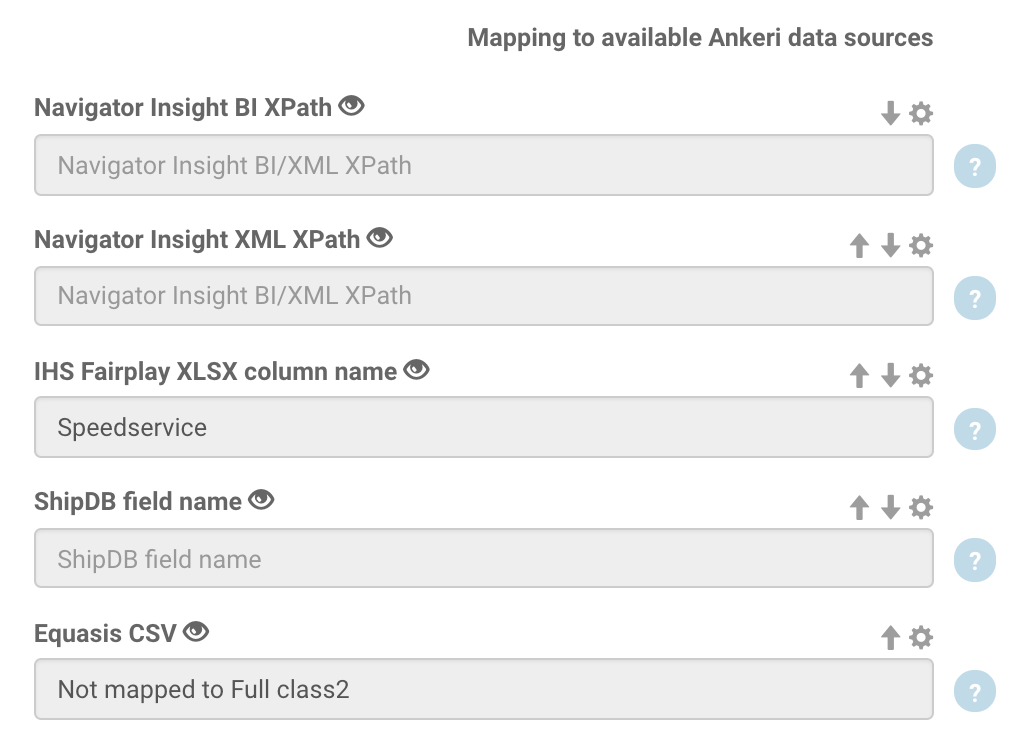 Mapping configuration (fields to data sources) (DEPRECATED) – Ankeri Help Center