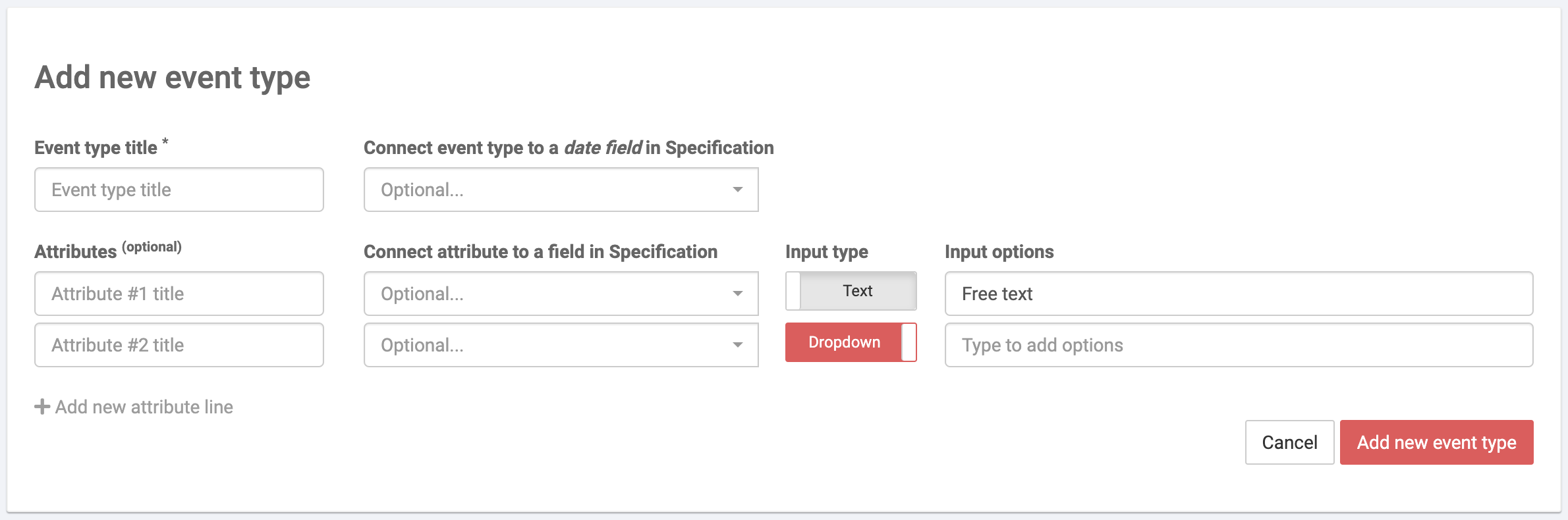 Event types – Ankeri Help Center